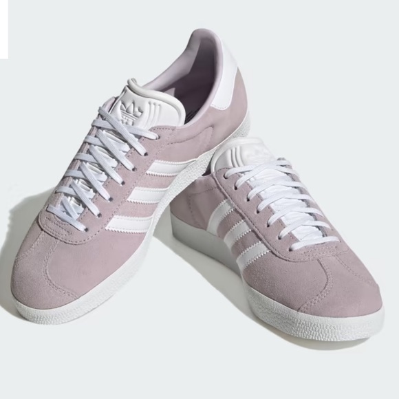 adidas | Shoes | Adidas Gazelle Lavender Smokesilver Dawn | Poshmark